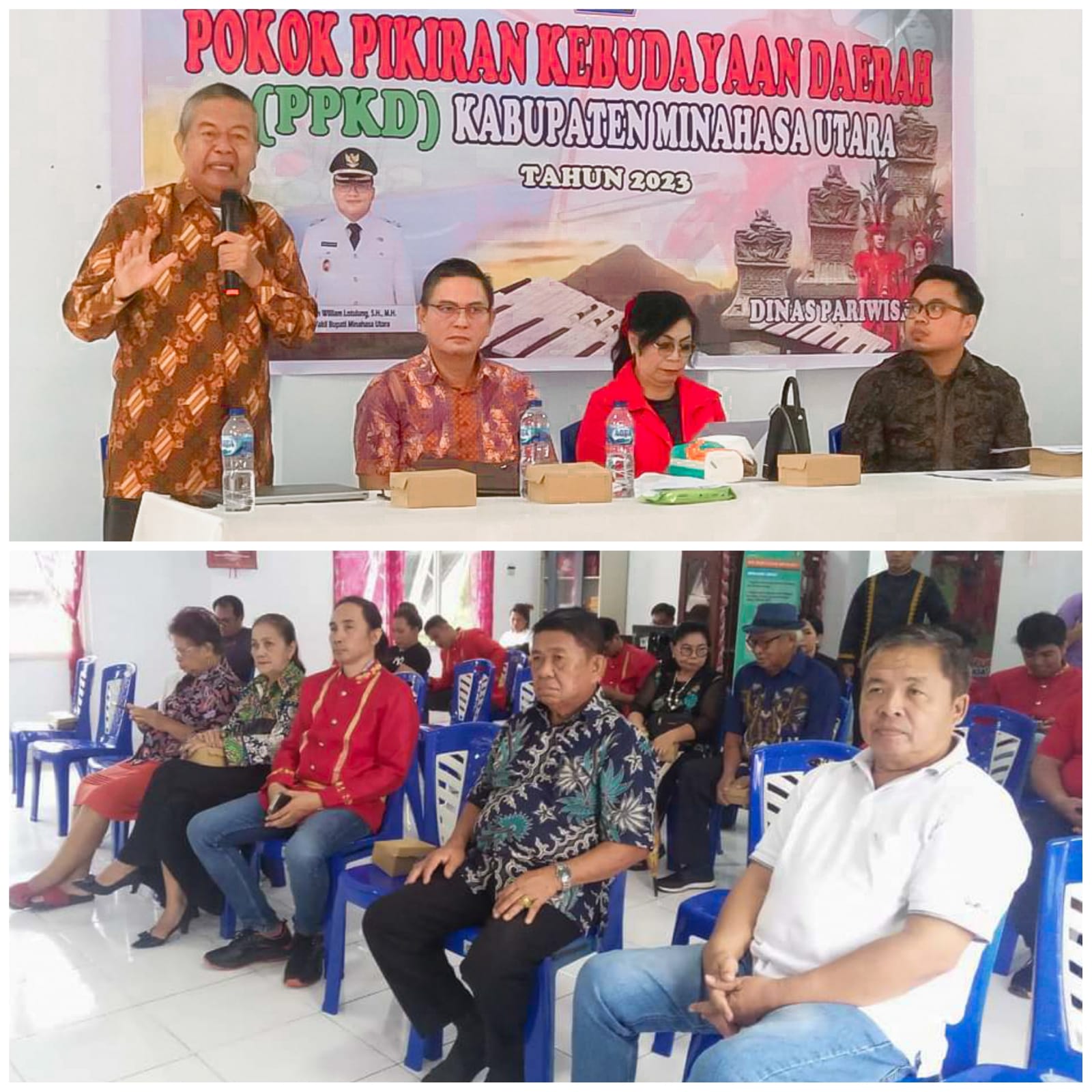 Gali Potensi Budaya, Dinas Pariwisata dan Kebudayaan Minut Gelar FGD ...